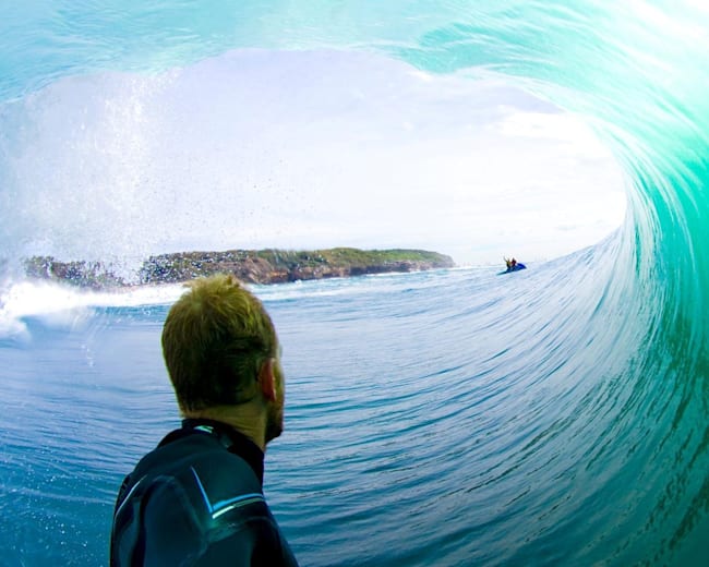 How Mark Mathews fell in love with surfing