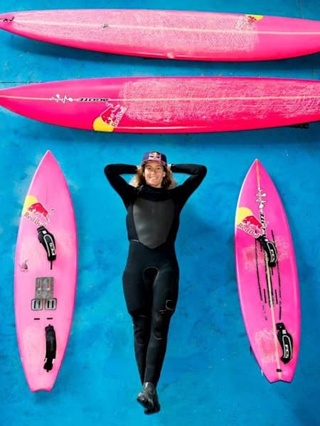 Justine Dupont nous parle de ses planches de surf