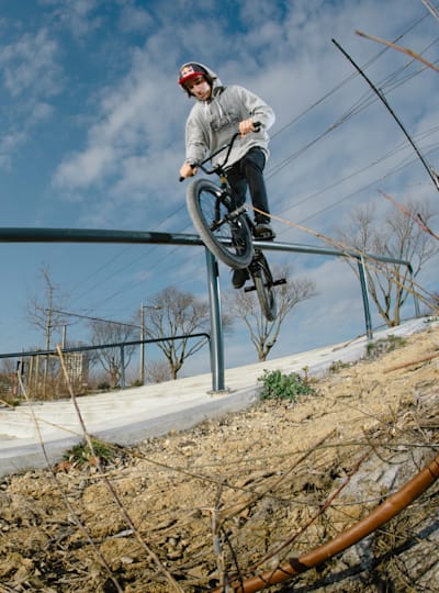 Anthony Perrin takes to the streets of France