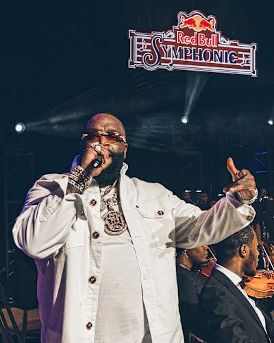 Rick Ross put on a show at Red Bull Symphonic Atlanta