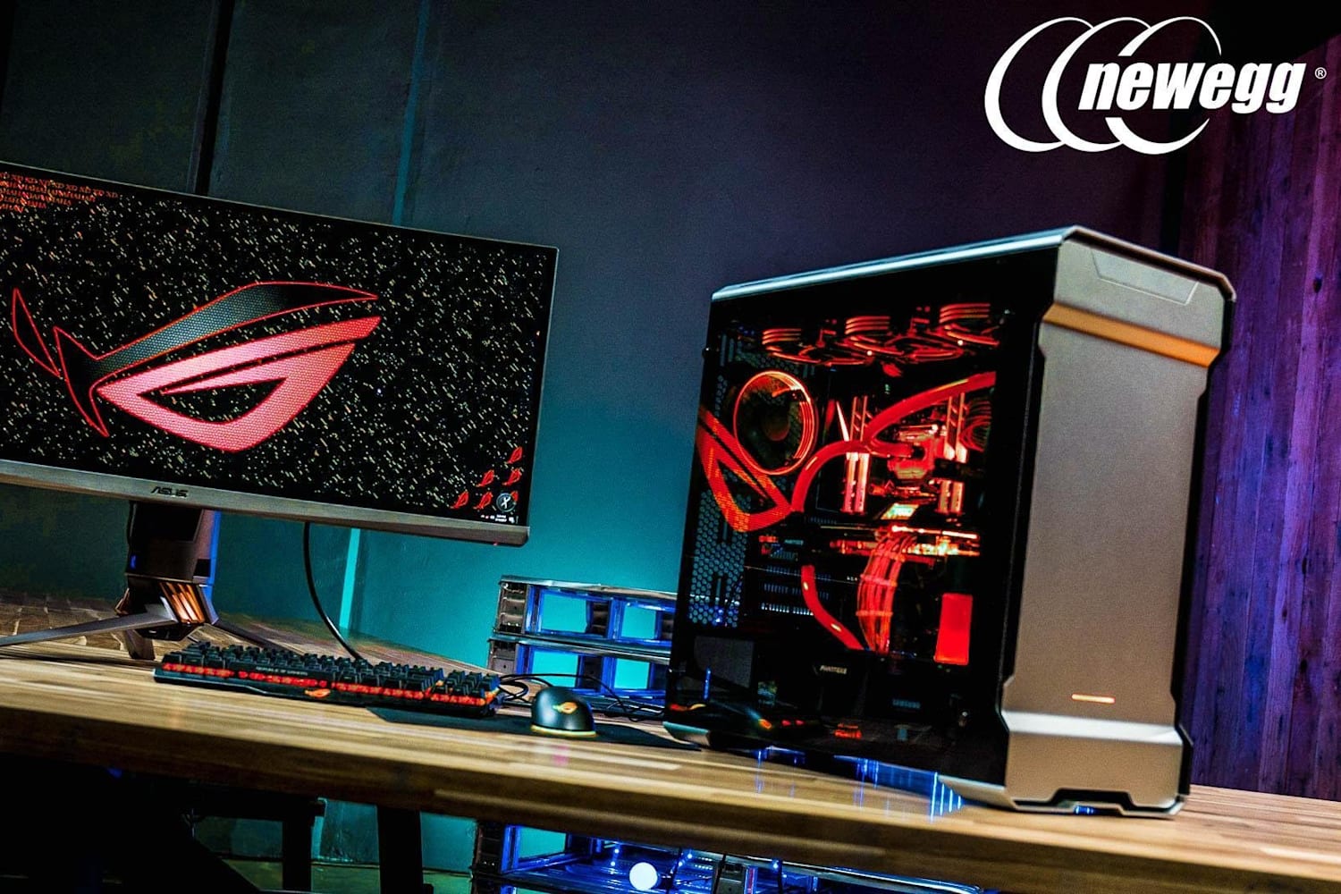 Newegg PC Build Workshop at the Red Bull Gaming Sphere