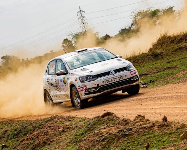Rally driver Druva Chandrashekar: Trophy collection