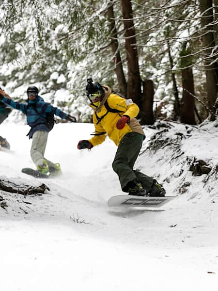 How to ollie on a snowboard