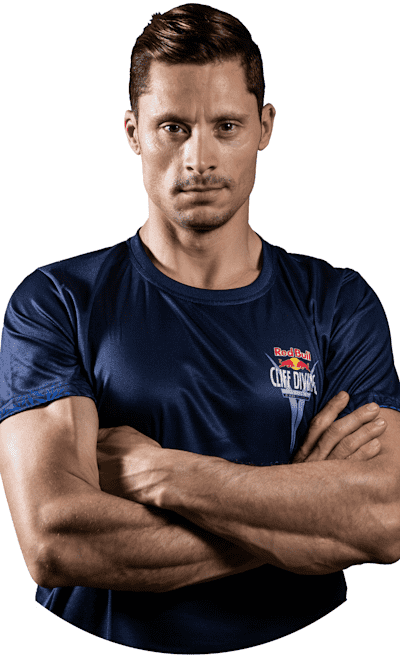 Constantin Popovici : Plongeur du Red Bull Cliff Diving