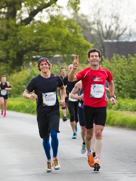 Mark Webber: How he trains for Wings for Life World Run