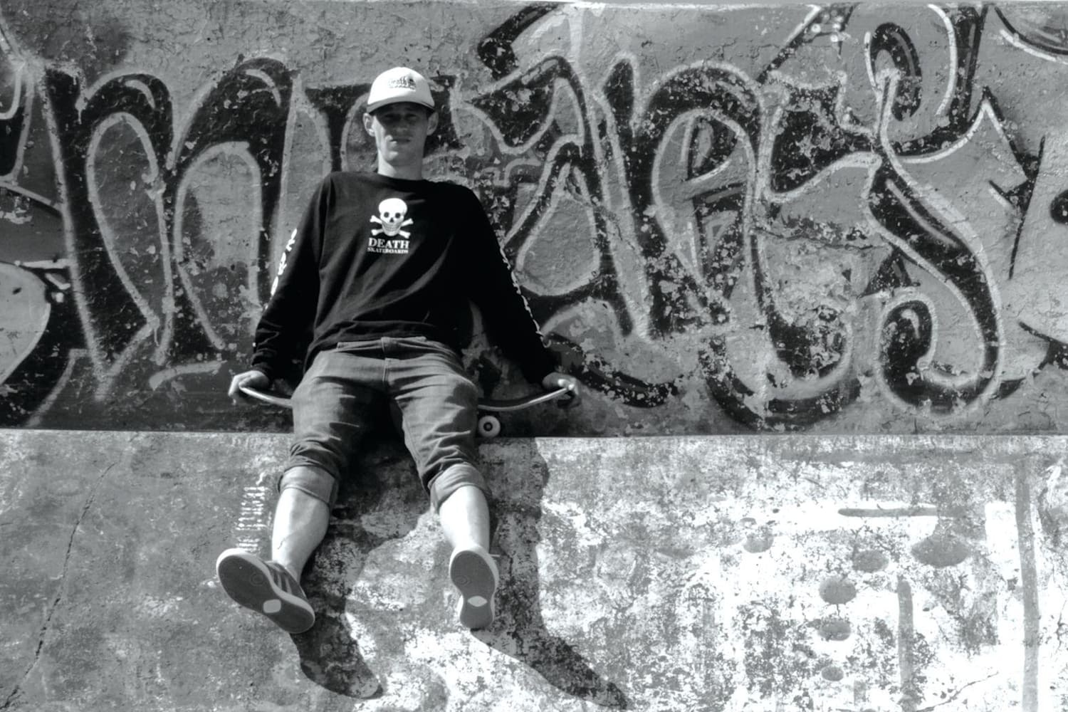 Craig Stewart on home turf at Livingston Skatepark