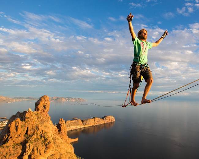 Consejos de slackline: Cómo mejorar tu técnica