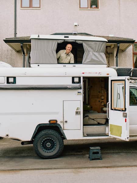 Sushimobile: Converted biofuel camper van | interview