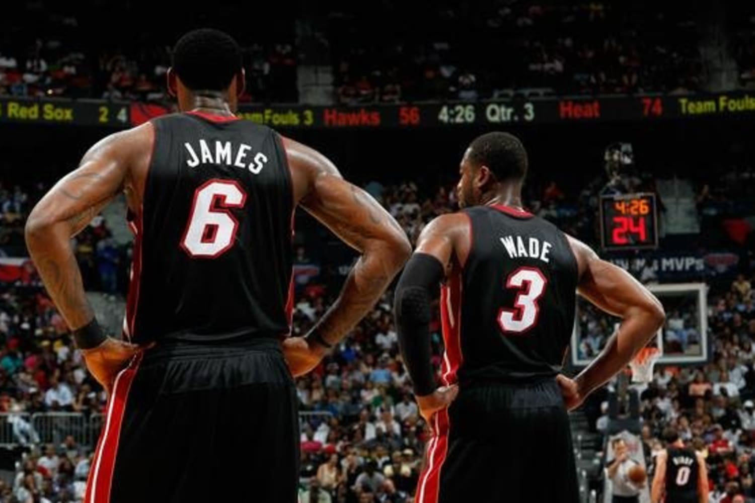 Hoje rivais, Lebron e Wade formaram dupla infalível