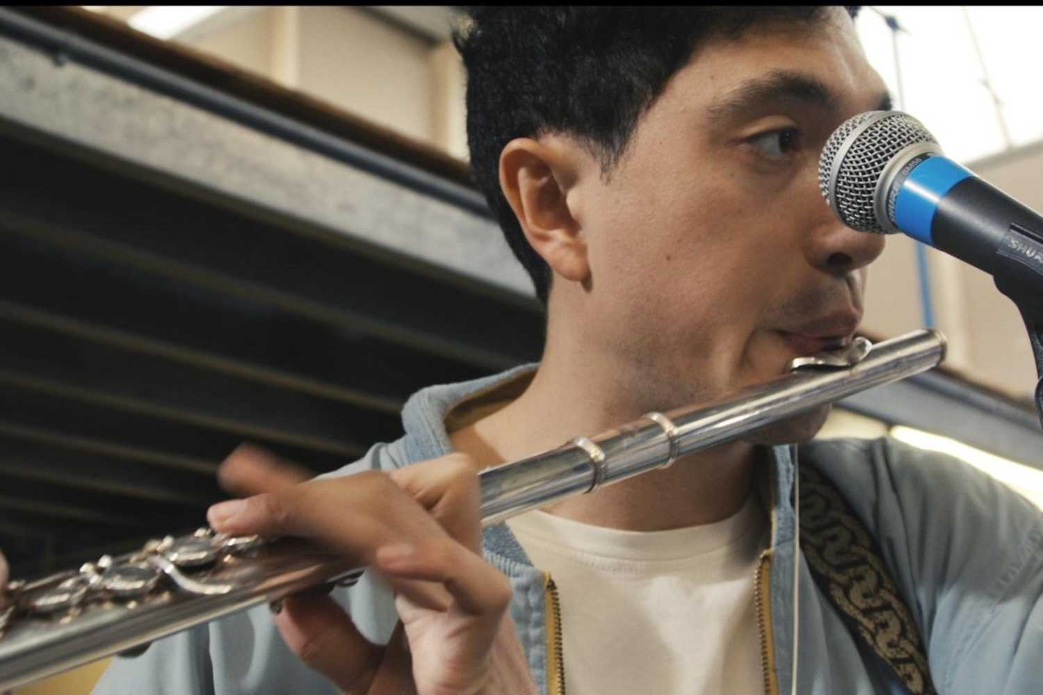 Sesión con el flautista Jason Nolan