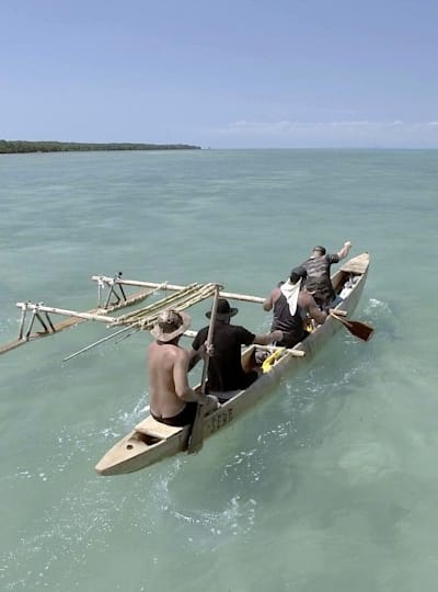 Torres Strait: Zeb Walsh talks his canoe crossing