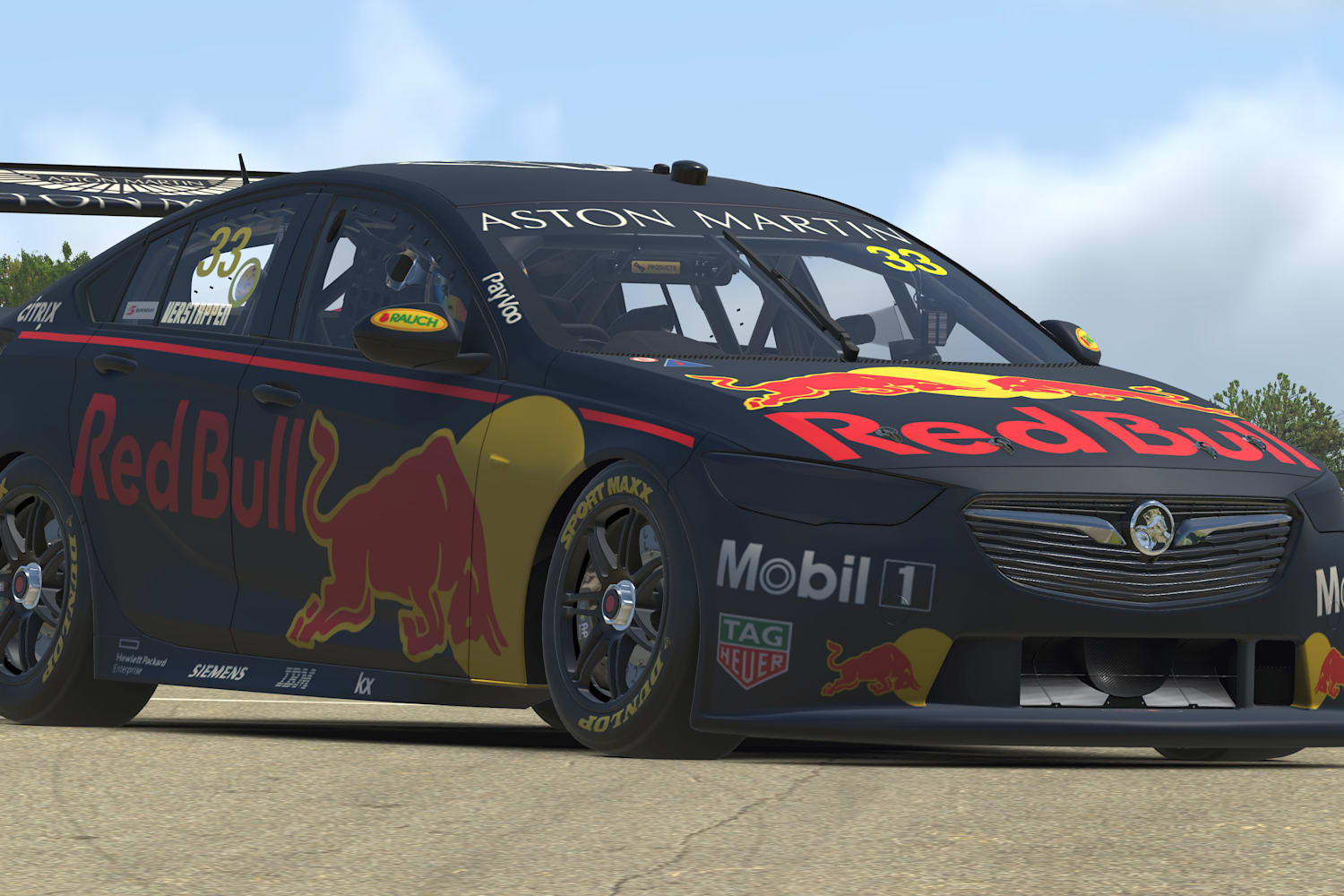 Max gaat racen in de Supercars All-Stars Eseries