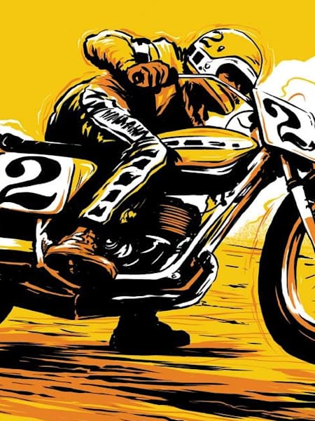 Motorbike illustrator Ryan Quickfall interview