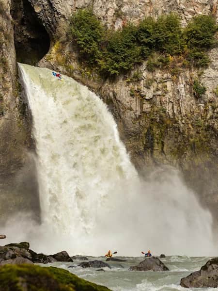 Keyhole Falls: The wildest waterfall drop ever *Video*