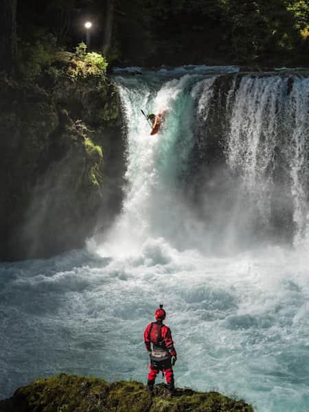 Kayak : Rafa Ortiz et Michael Clark à Spirits Falls