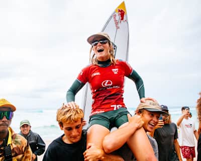 Caitlin Simmers wins Lexus Pipe Pro: Surfer interview