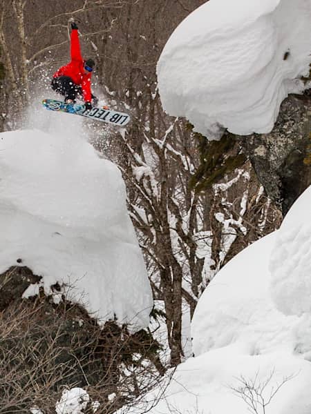 Travis Rice and Super Mario Pillows in Japan | Red Bull