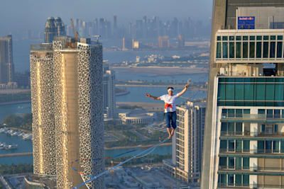Jaan Roose: Check out his best slackline moments