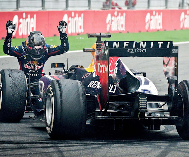10 Best Photos from Sebastian Vettel's Victory 10 Best Photos from Sebastian Vettel's Victory