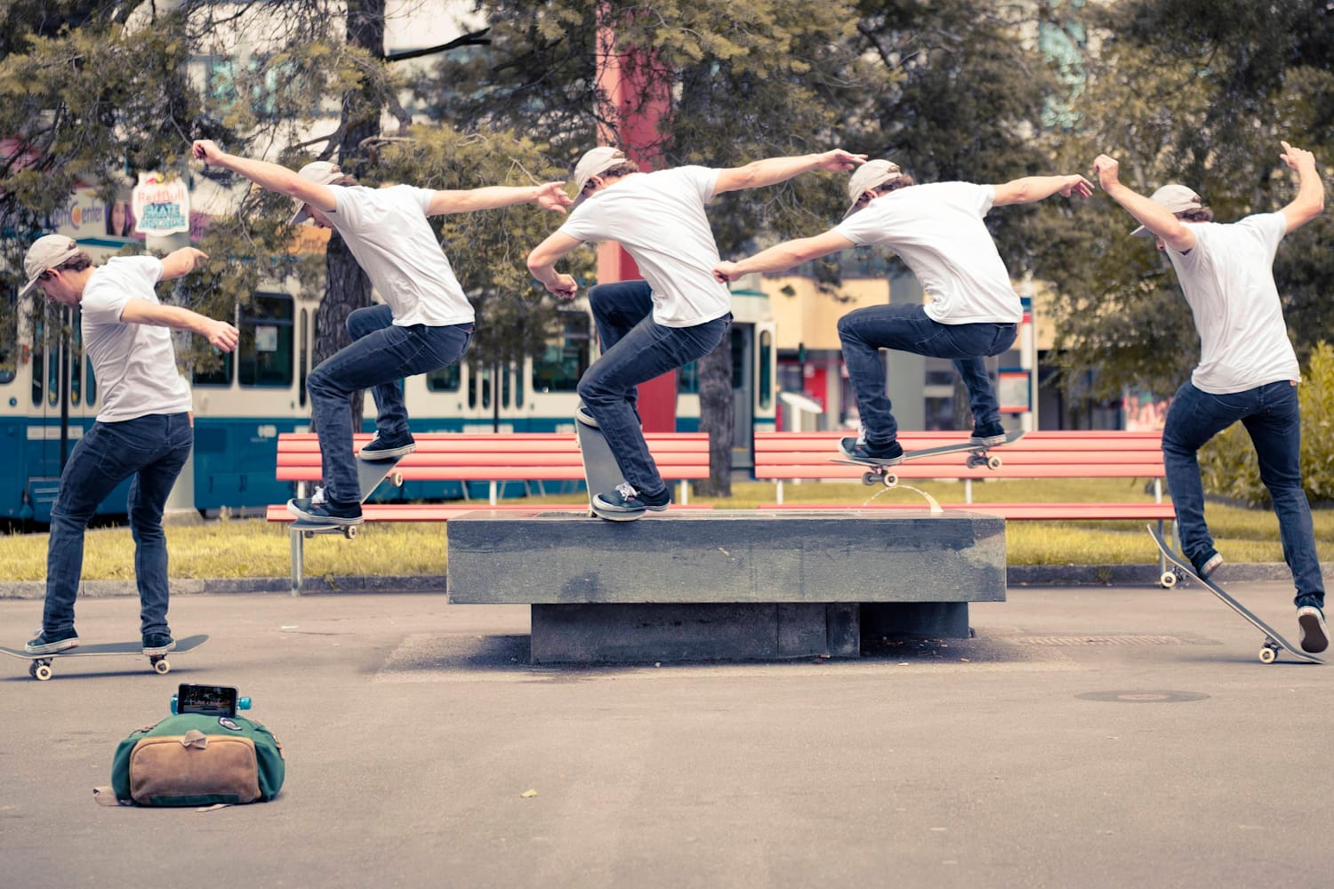 Niveau 5 – Frontside Noseblunt Slide