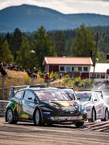 Guillaume De Ridder sur le Rallycross Spa Belgique