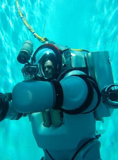 Exosuit diving: A $1.2m submarine you can wear