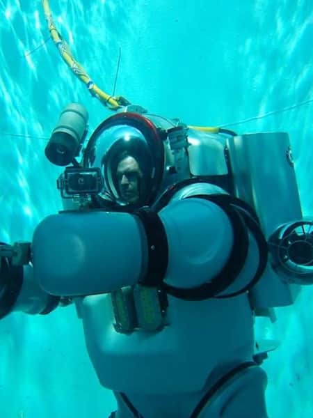 Exosuit diving: A $1.2m submarine you can wear