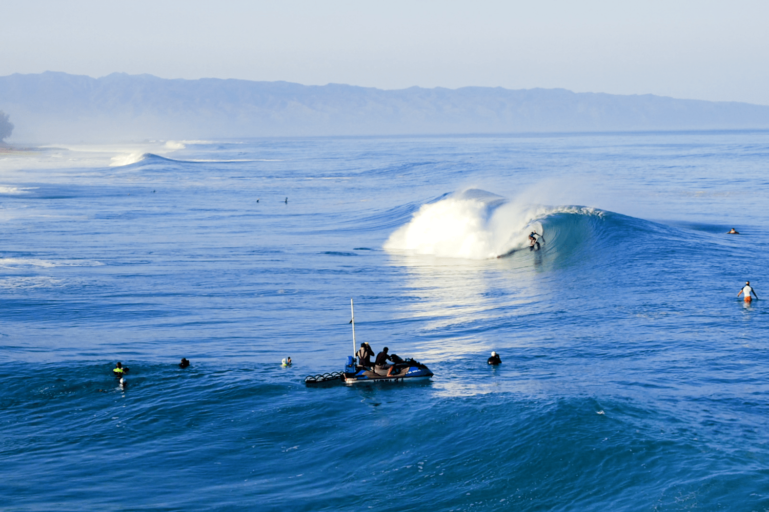 Pipeline drone surfing video | Eric Sterman | Red Bull