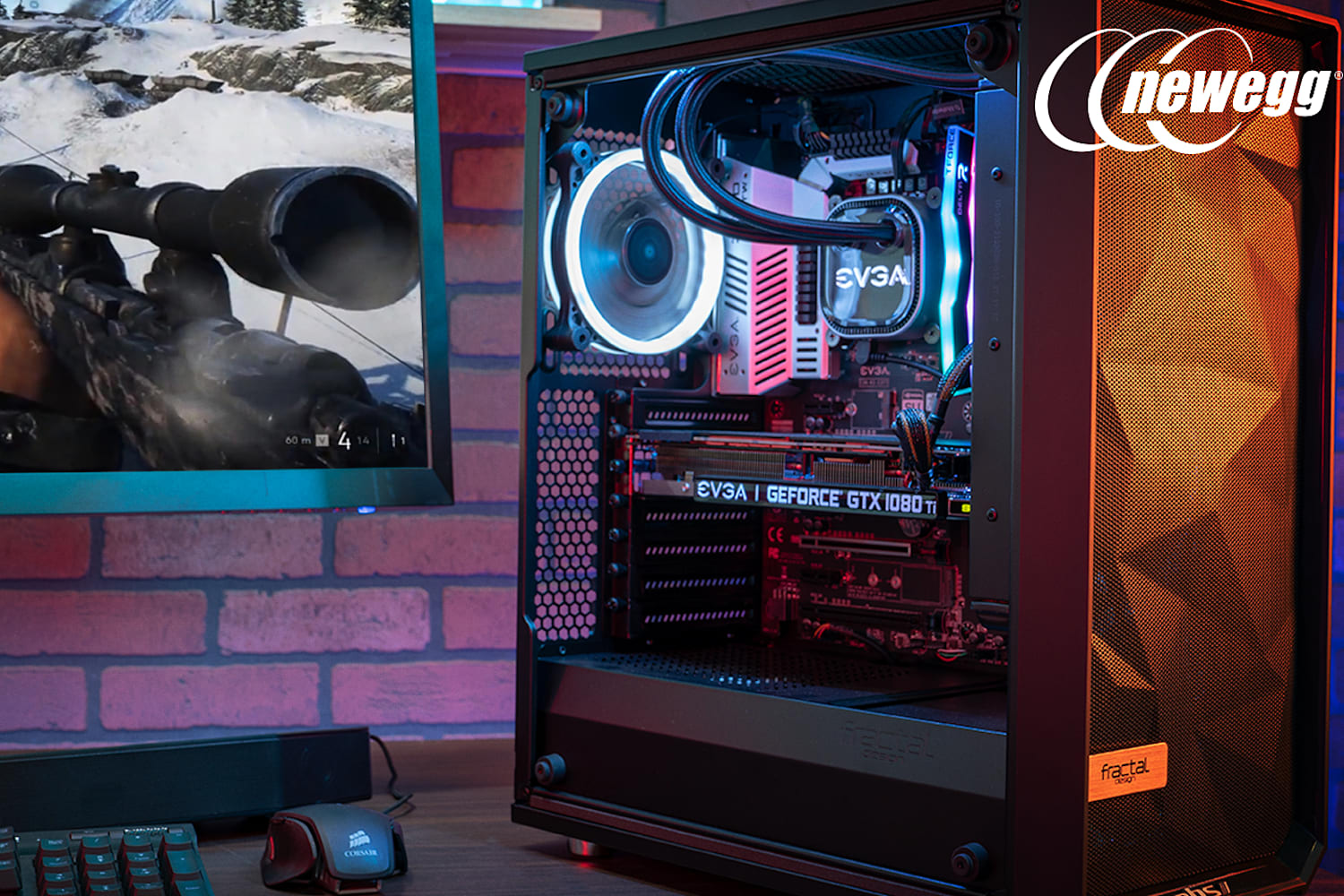 Newegg PC upgrade at the Red Bull Gaming Sphere