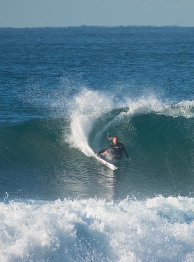 Surf à Cave Rock, Afrique du Sud ! Made in South Africa