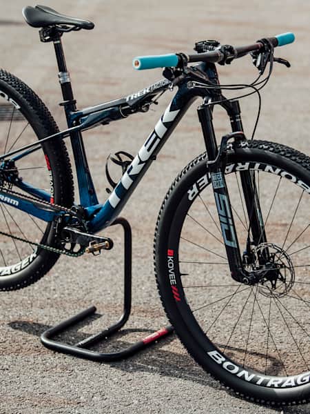 La bici Trek Supercaliber XC de Evie Richards
