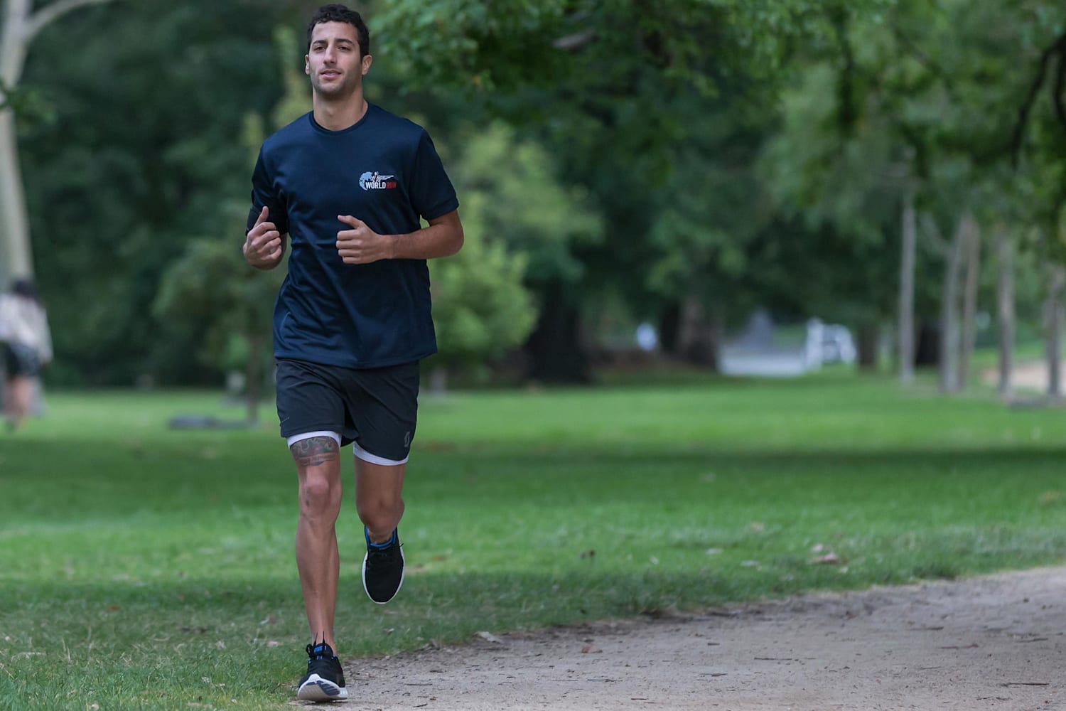 Wings for Life World Run App Ricciardo story and clip