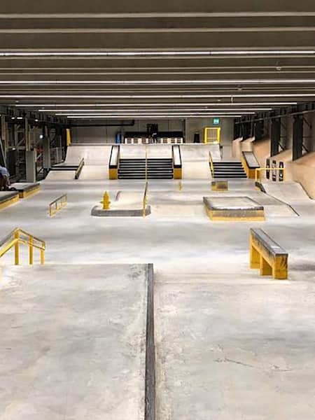 Skills Park, skatepark y campo de fútbol en Winterthur