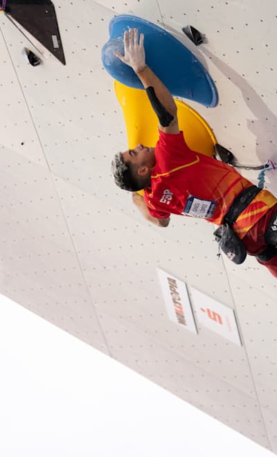 Alberto Ginés López Climbing Red Bull Athlete Page