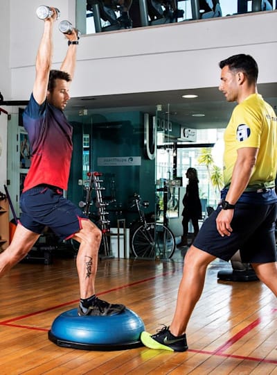 Fitness: treino do bodyboarder Hugo Pinheiro