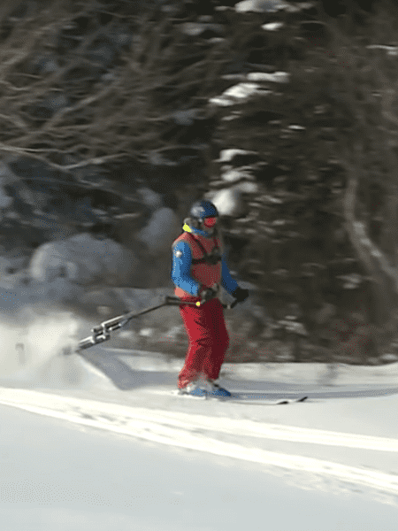Skizee: El invento revolucionario del esquí a motor