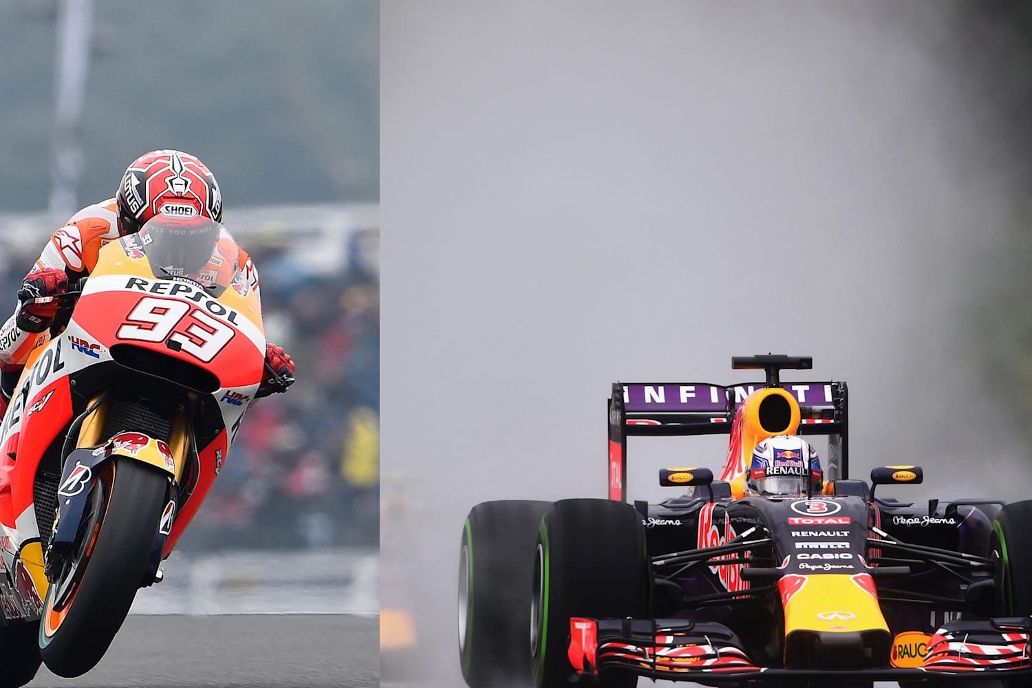 Fórmula 1 x MotoGP: quem é mais rápido?