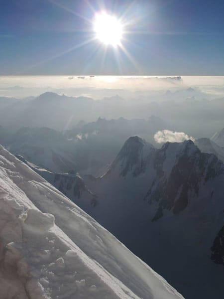 view from top of k2