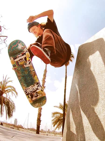 Tommy May skateboarding video part and interview