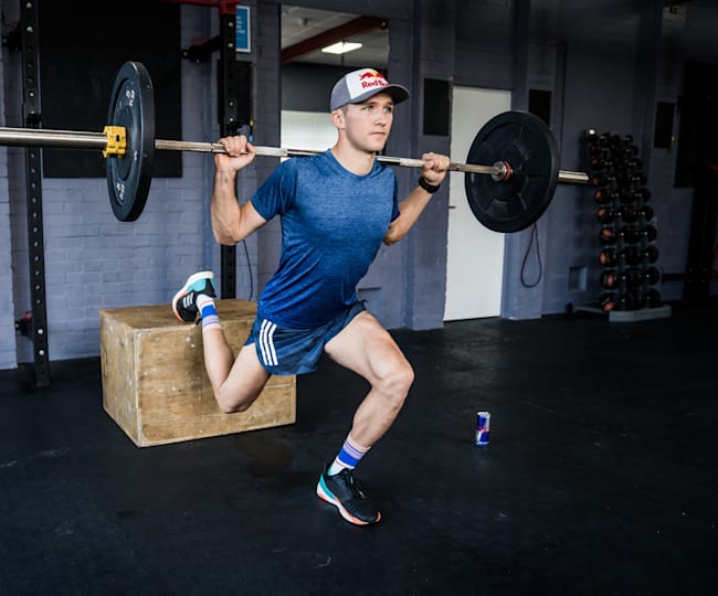 Tom Evans's indoor ultrarunning home training workout