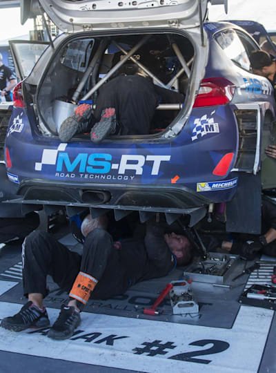 What do engineers do in WRC