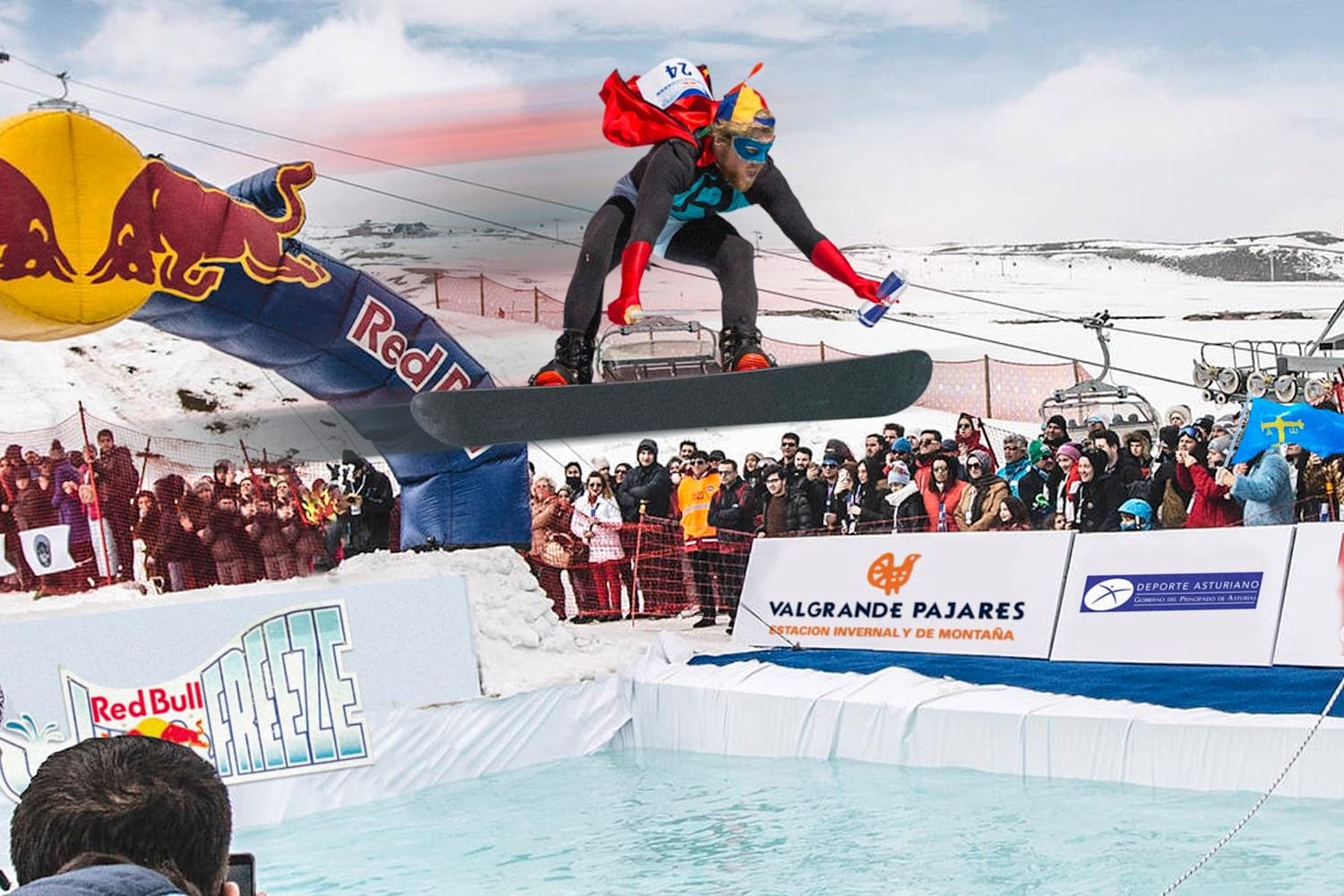 Red Bull Jump and Freeze