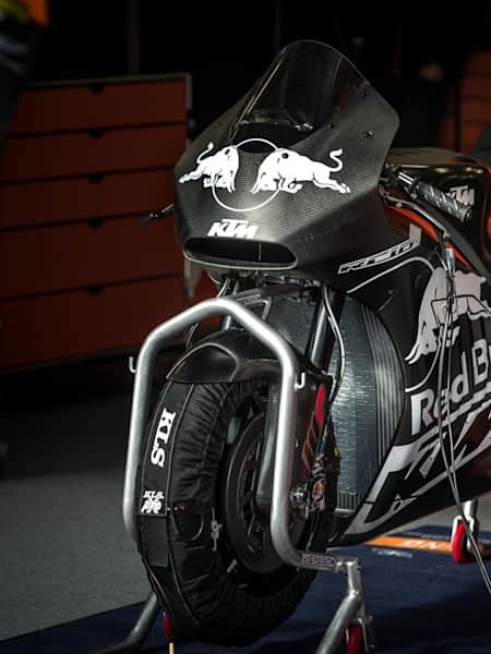 Die Entwicklung des KTM RC16 MotoGP Bikes