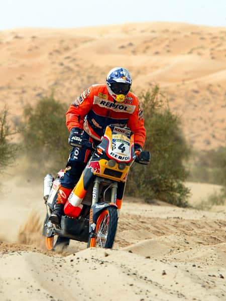 Nani Roma: How he won the Dakar Rally bikes in 2004