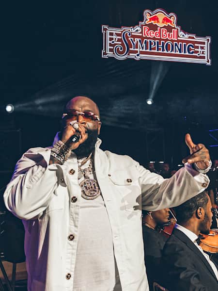 Rick Ross put on a show at Red Bull Symphonic Atlanta