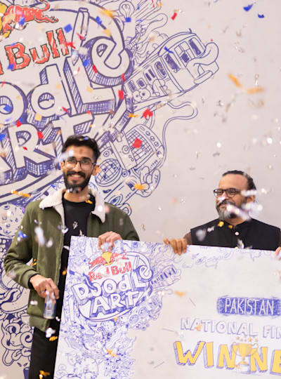 Red Bull Doodle Art Pakistan 2023 Winner: Umer Nadeem