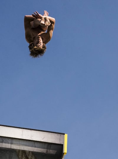 Red Bull Cliff Diving: champion Gary Hunt interview