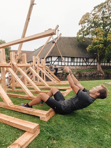 Rutekort til OCR-løbet Red Bull Conquer the Castle