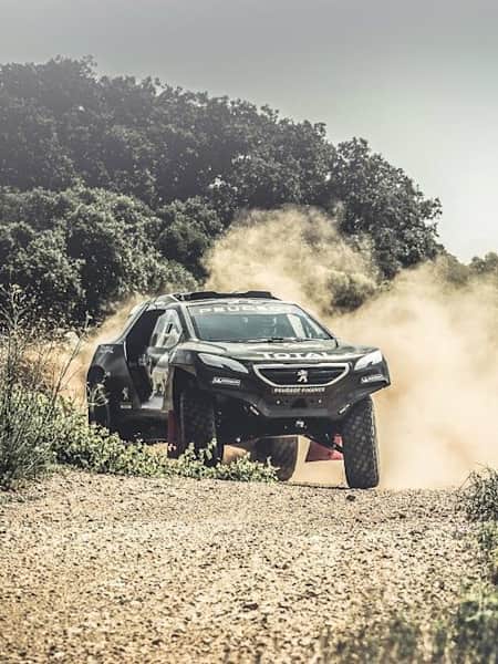 Peugeot 2008 DKR: Sainz, Despres and Peterhansel test