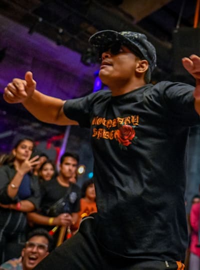 Saber: Dancer and krumping artist from Mumbai